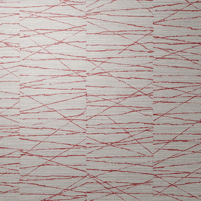 Double Cross - Thin Red Line - Momentum Textiles and Wallcovering