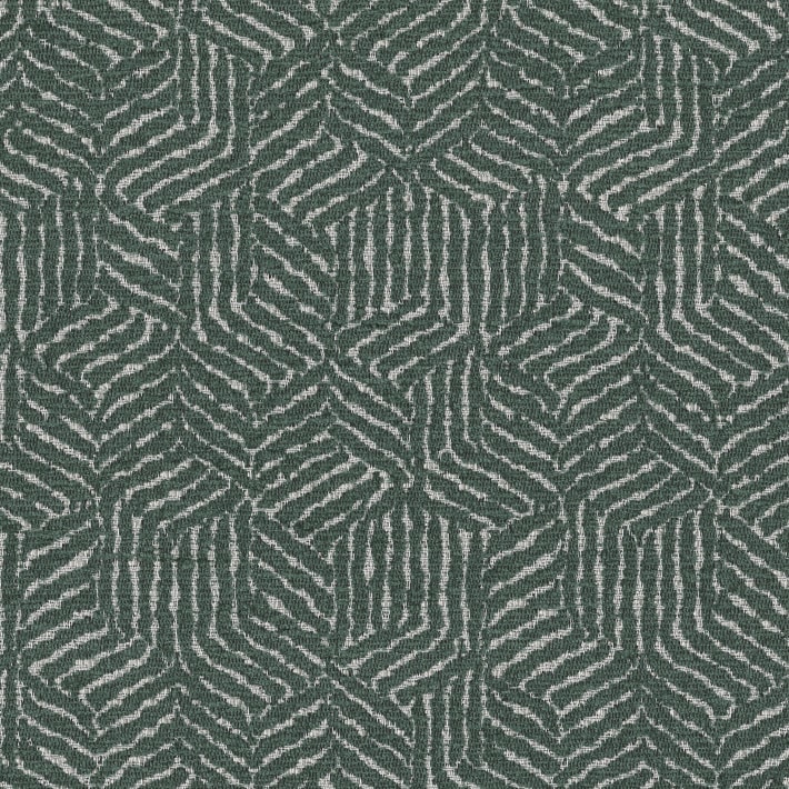 Faceted Fields - Peacock - Momentum Textiles and Wallcovering